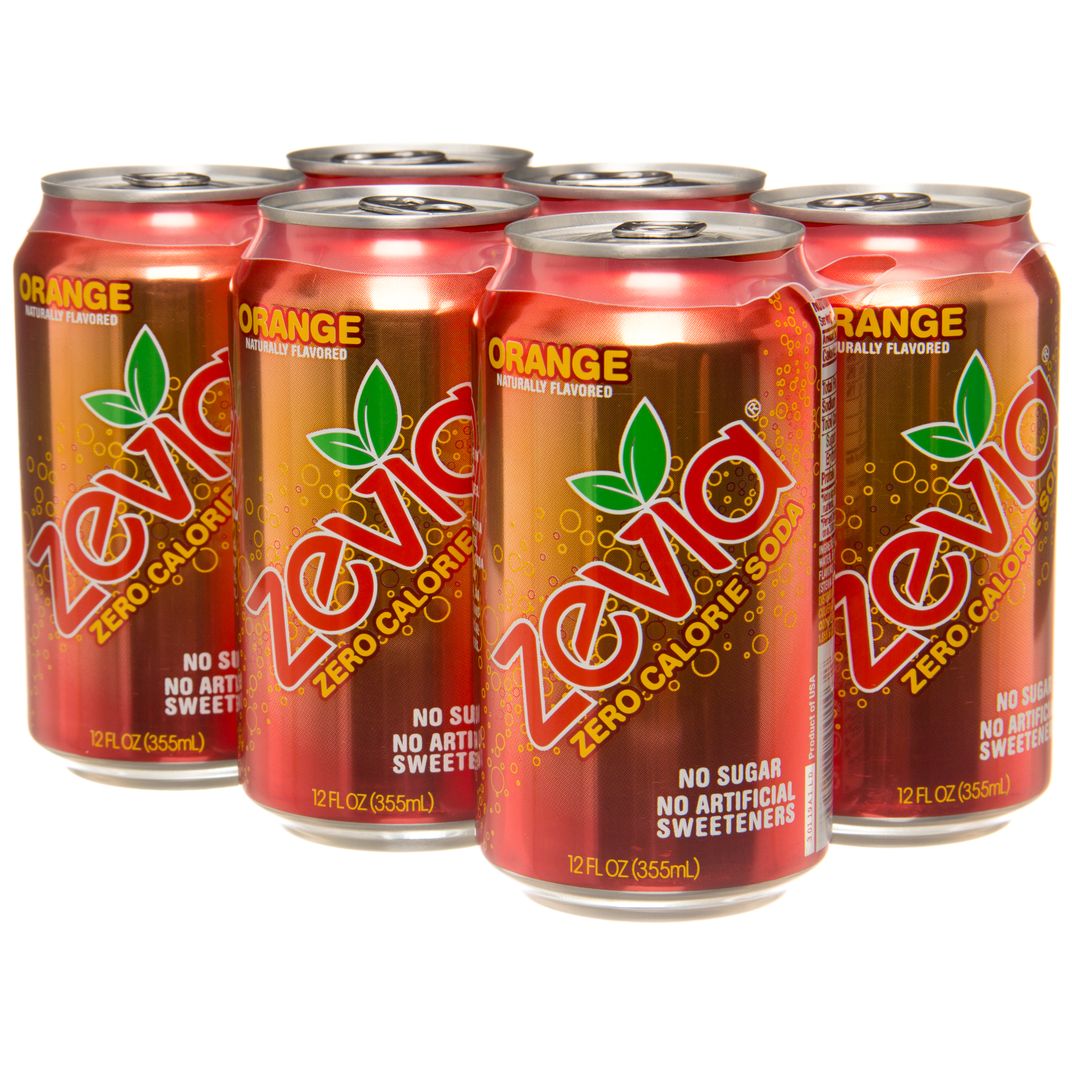 Zevia LLC - Orange, Diet Soda - Azure Standard