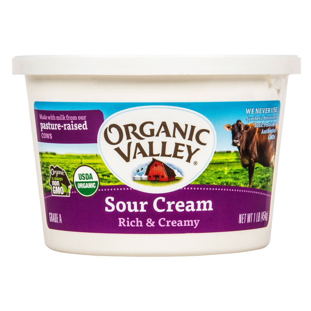 Organic Valley - Sour Cream, Organic - Azure Standard