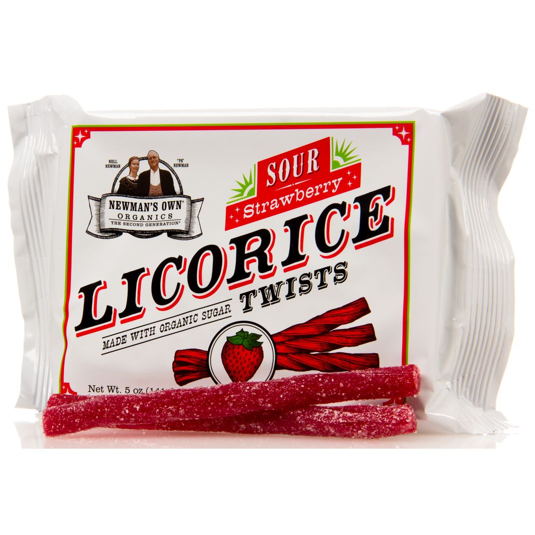 Newman's Own - @@Licorice, Sour Strawberry - Azure Standard