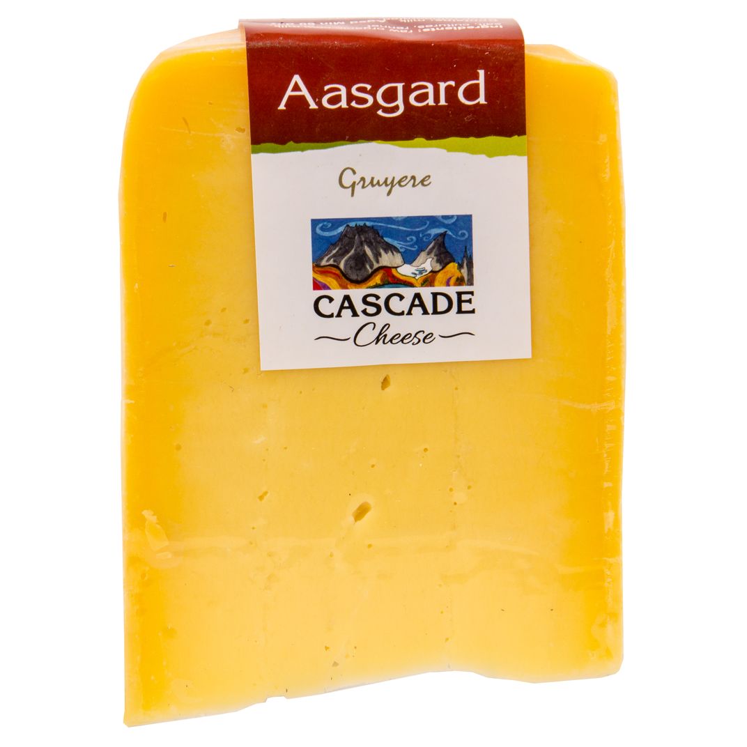 Cascade Handmade Cheese - Aasgard Alpine Gruyere Wedge, Grass-fed ...