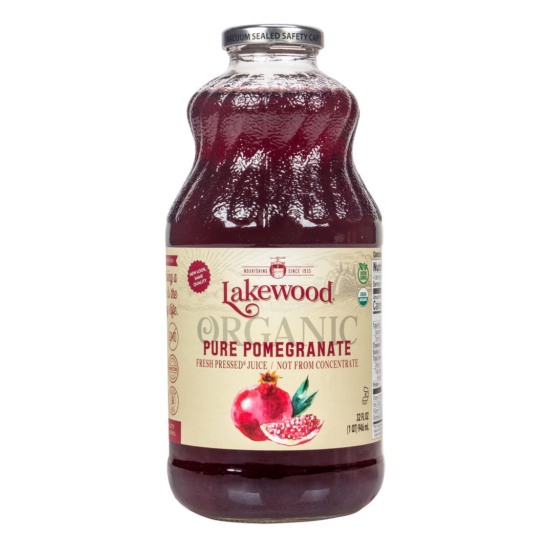 Lakewood Organic Juices - Pomegranate Juice, Pure, Organic - Azure Standard