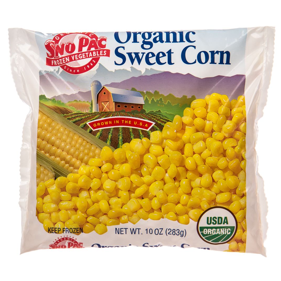 Snopac Sweet Corn Frozen Organic Azure Standard