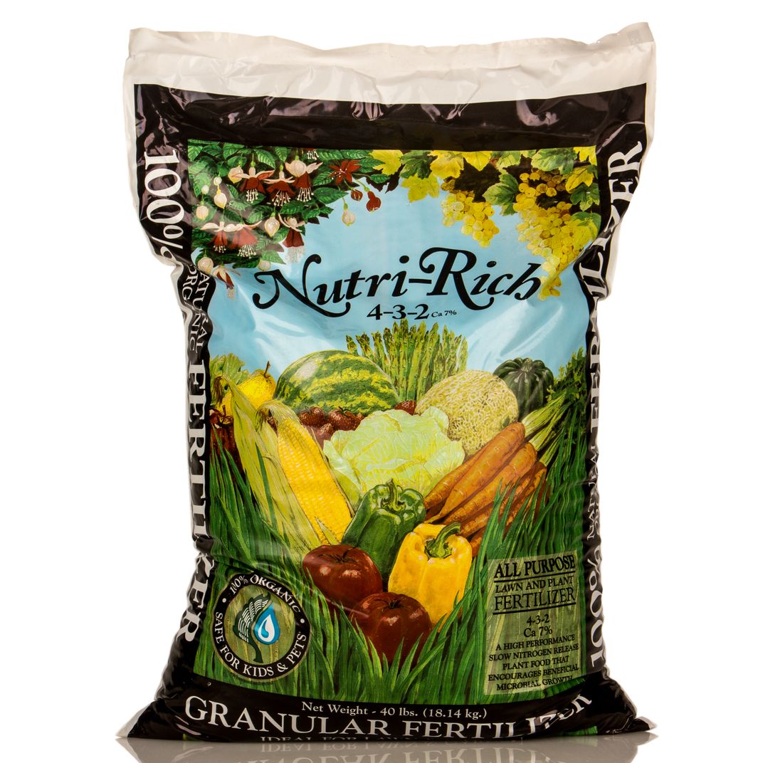 Nutri-Rich - Fertilizer, Granules, 4-3-2, Organic - Azure Standard