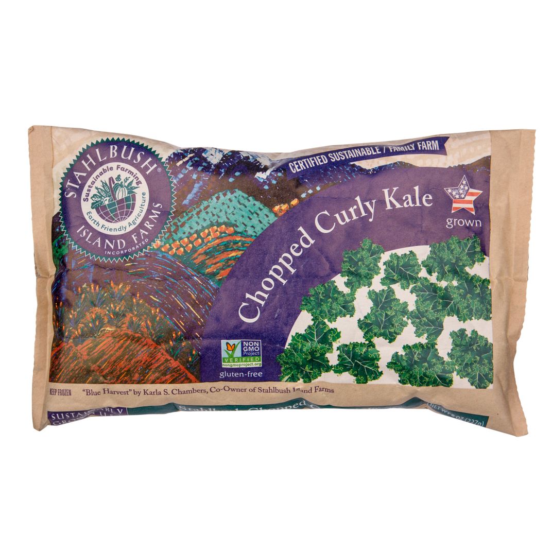 Stahlbush Island - Chopped Curly Kale, Frozen - Azure Standard