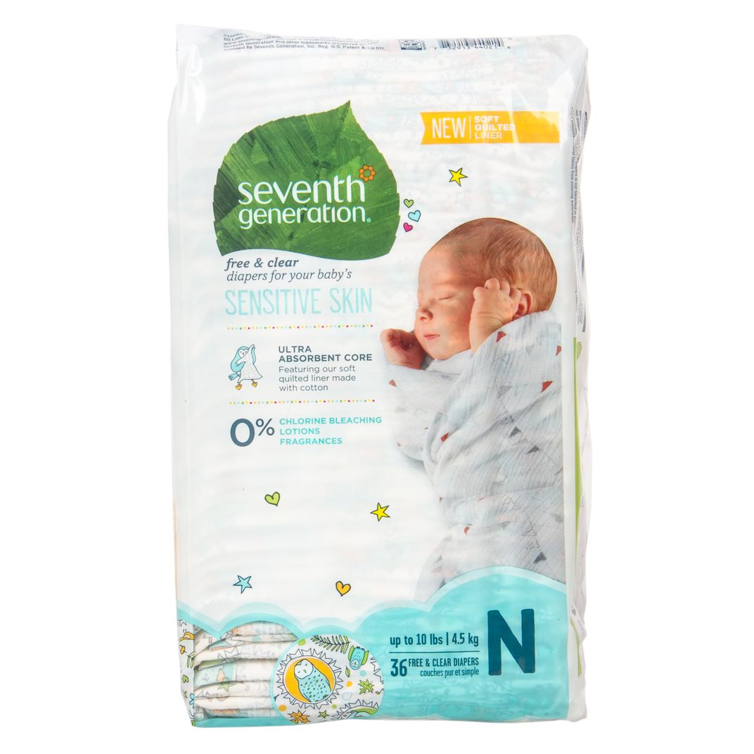 @@Seventh Generation - @@Baby Diapers, Newborn (up to 10 lbs) - Azure ...