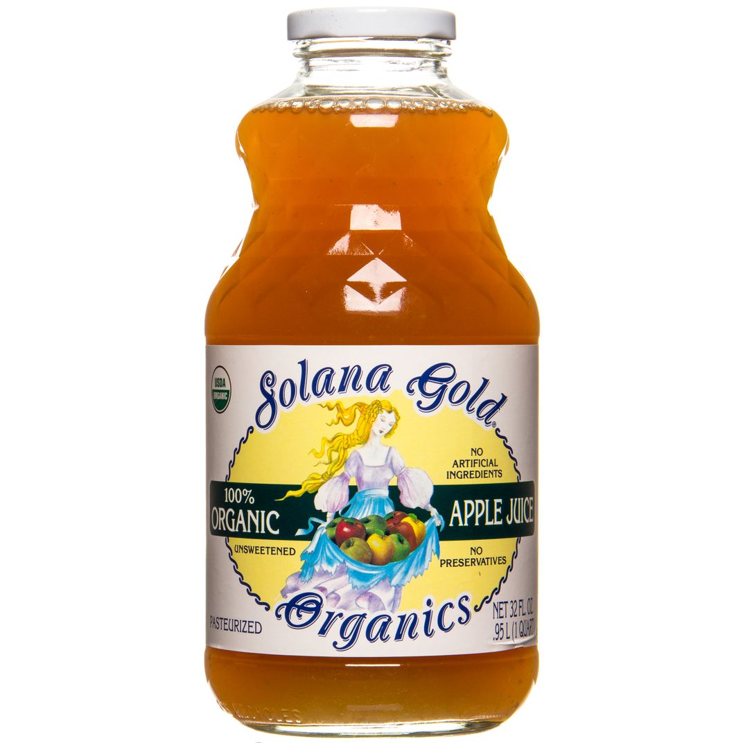 Solana Gold Organics - Autumn Harvest Apple Juice, Unfiltered, Organic ...