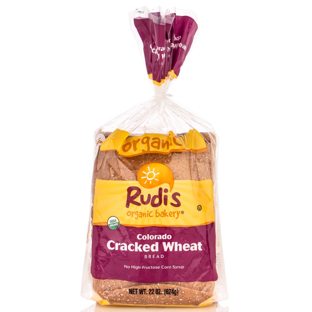 Rudi's Bakery - Colorado Cracked Wheat Bread, Frozen, Organic - Azure ...