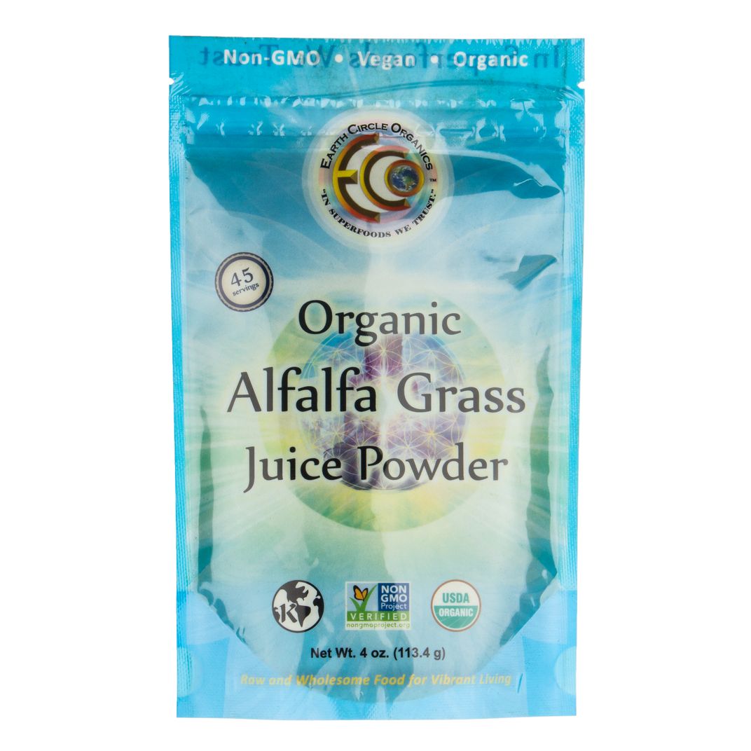 Earth Circle Organics - @@Alfalfa Grass Juice Powder, Raw, Organic - Azure Standard