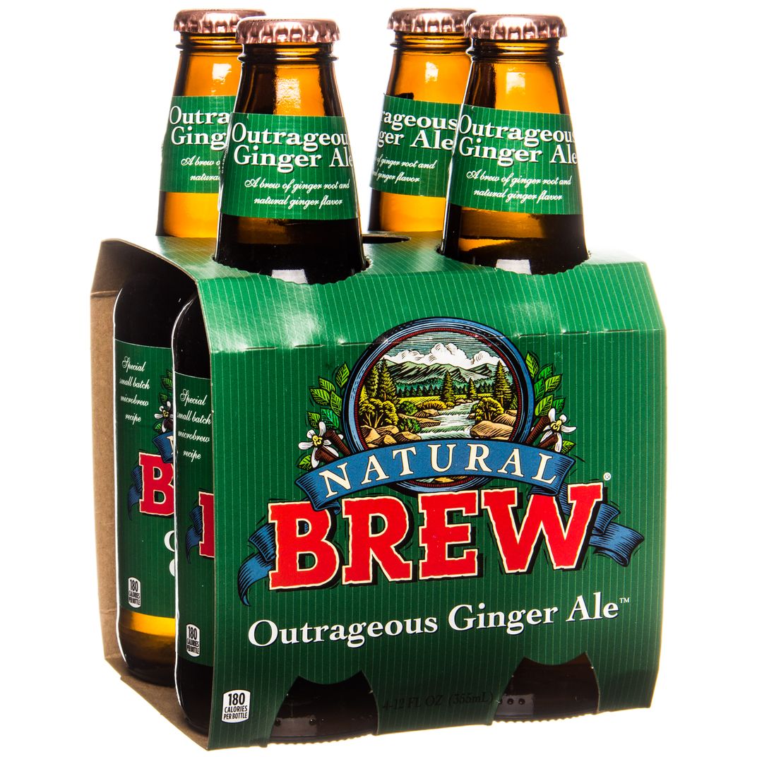 Natural Brew - Outrageous Ginger Ale - Azure Standard
