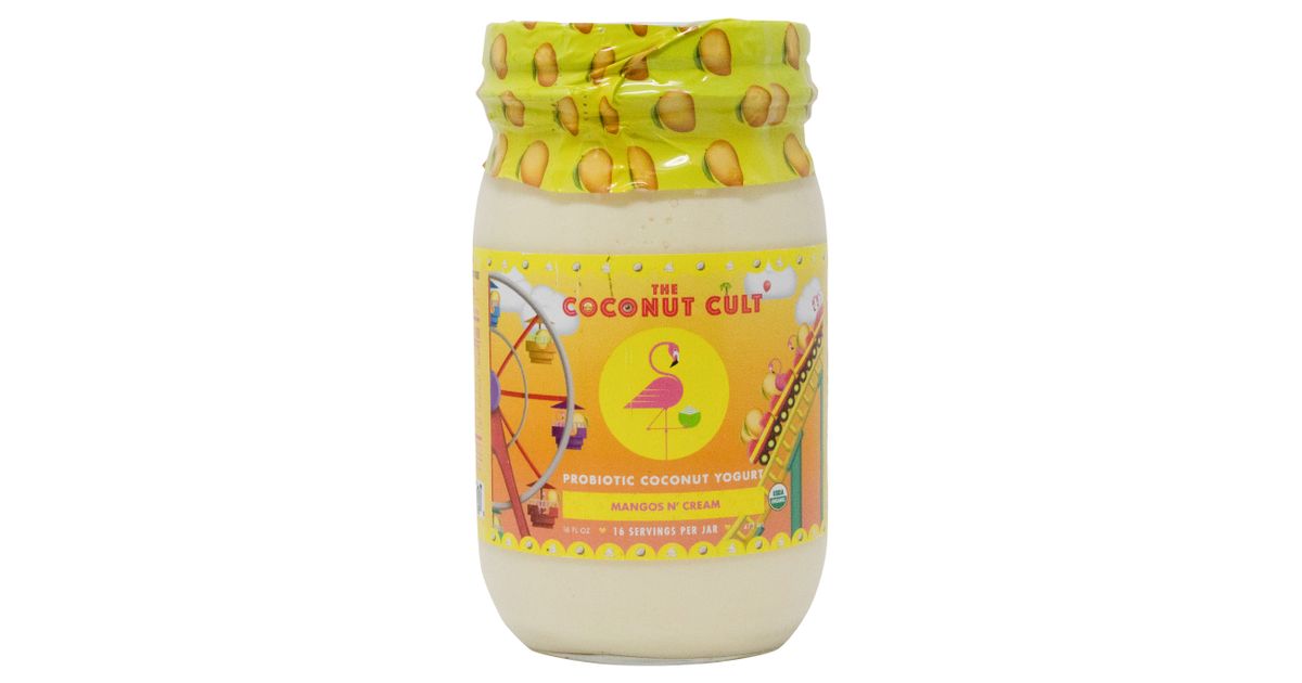 The Coconut Cult Yogurt, Coconut Probiotic, Mangos N' Cream, Organic ...