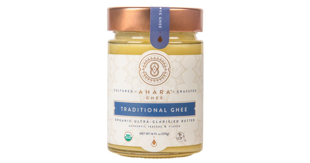 Ahara Rasa Ghee, Grass-fed, Vat-Cultured, Organic - Azure Standard