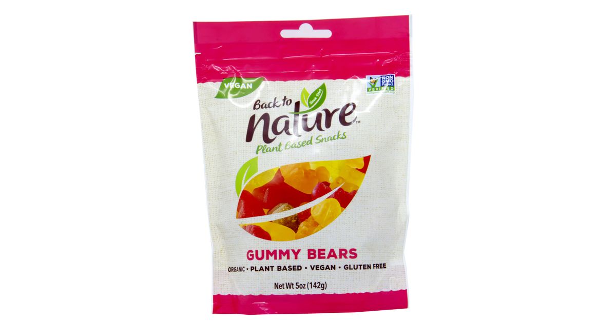 Back to Nature Gummy Bears, Organic - Azure Standard