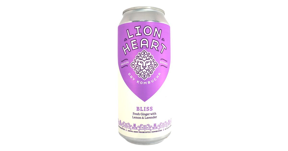 Lion Heart Kombucha, Bliss, Raw - Azure Standard