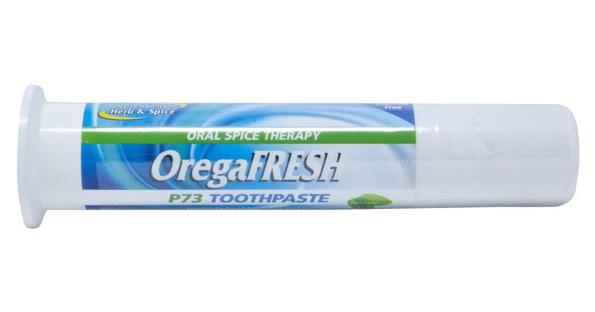 North American Herb & Spice OregaFresh, P73 Toothpaste, Mint - Azure ...
