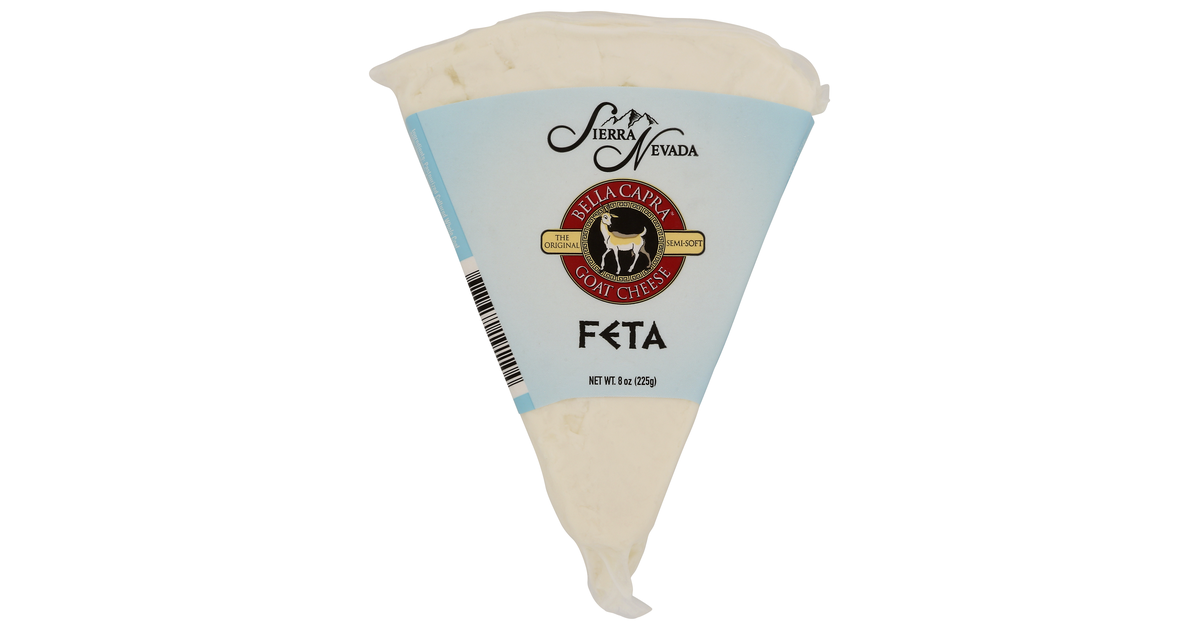 Sierra Nevada Cheese Company Bella Capra, Goat Cheese, Feta - Azure ...