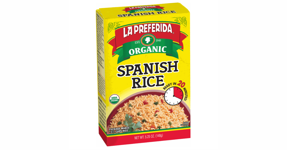 La Preferida Spanish Rice Mix, Organic - Azure Standard