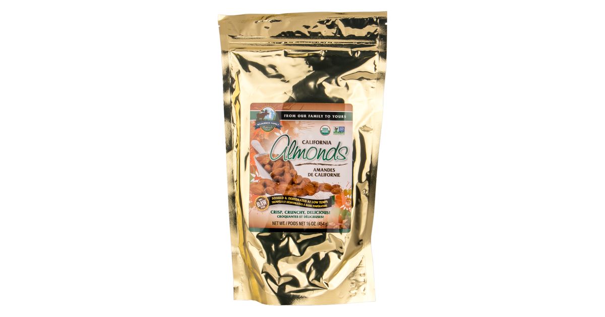 @@Wildly Organic by Wilderness Family Naturals Almonds, Raw, Dehydrated ...