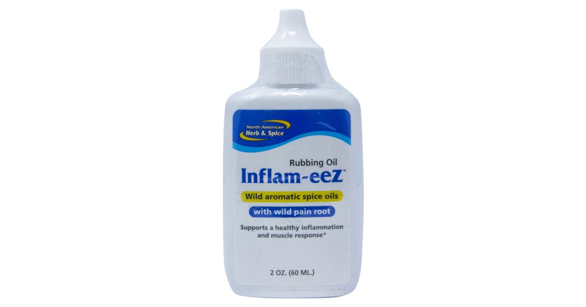 North American Herb & Spice Inflam-eez Rubbing Oil - Azure Standard