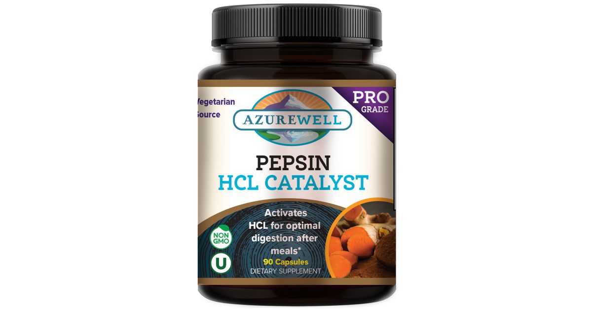 AzureWell Pepsin (HCL Catalyst) - Azure Standard