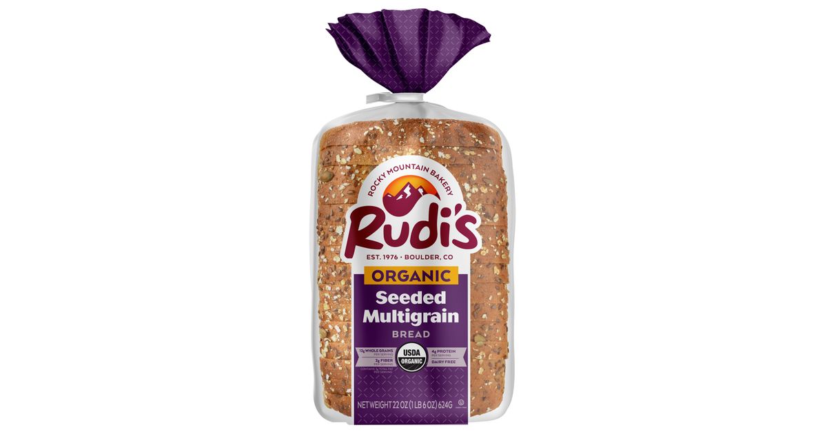Rudi's Bakery Seeded Multigrain Bread, Frozen, Organic - Azure Standard