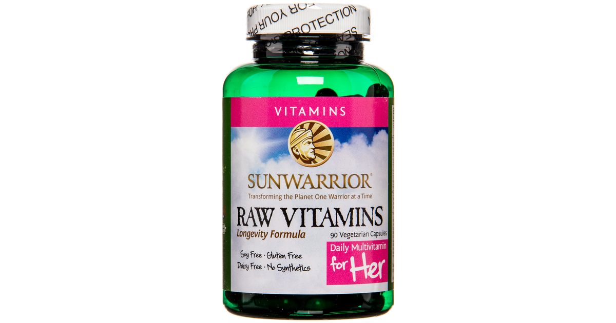 Sunwarrior Raw Vitamins Longevity Formula for Her - Azure Standard