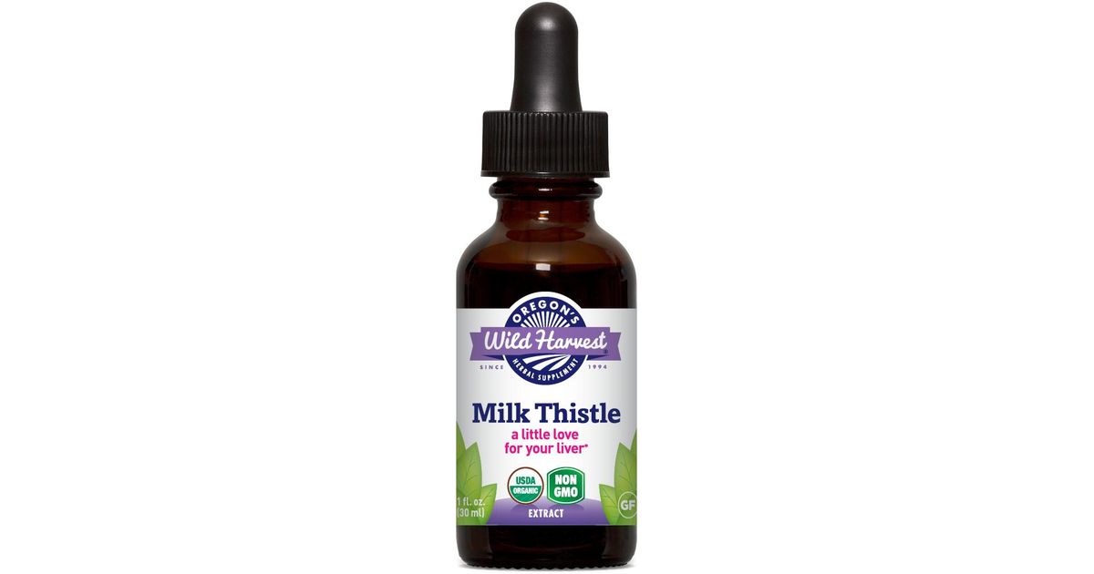 Oregon's Wild Harvest Milk Thistle, Extract, Organic - Azure Standard