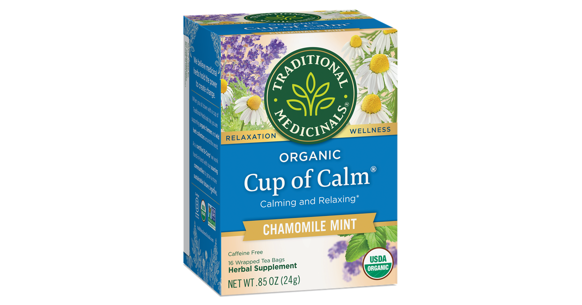 Traditional Medicinals Cup of Calm Tea, Organic - Azure Standard