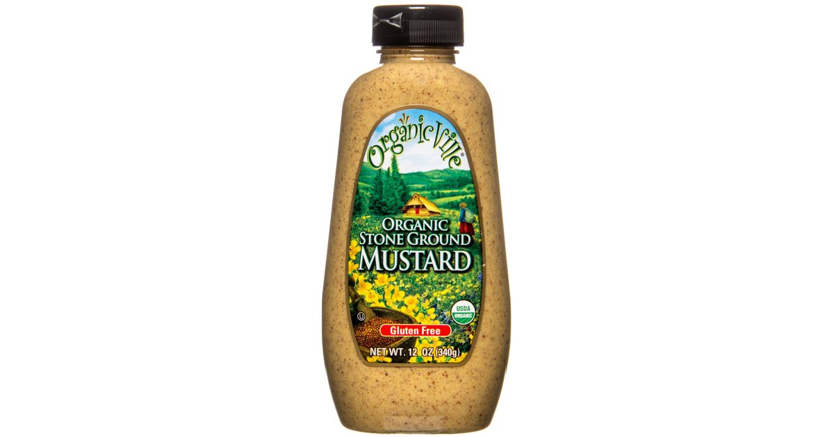 OrganicVille Stone Ground Mustard, Organic - Azure Standard