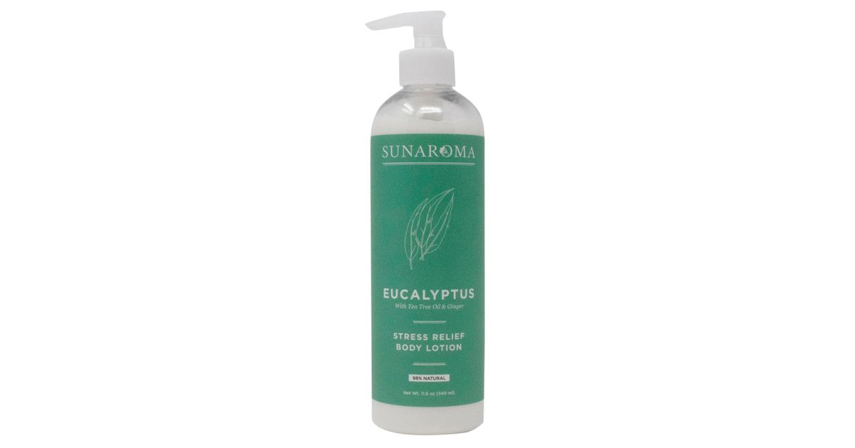 Sunaroma Body Lotion, Eucalyptus - Azure Standard