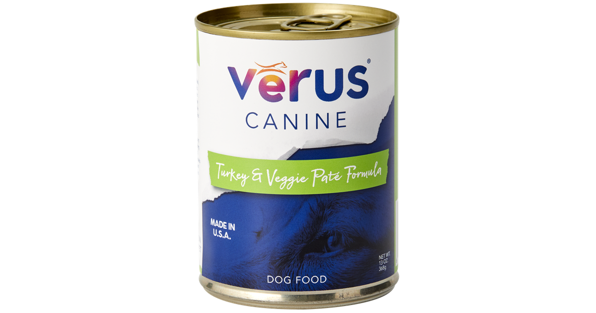 Verus Dog Food, Canned Pate, Turkey & Veggie - Azure Standard