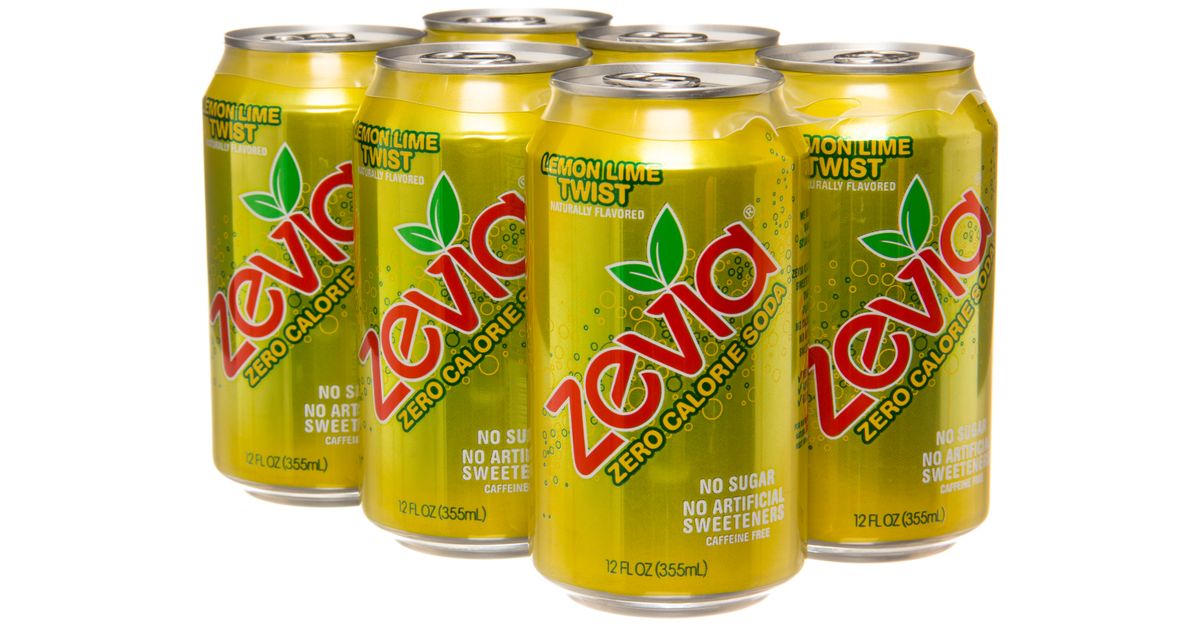 Zevia Lemon Lime Twist, Diet Soda - Azure Standard