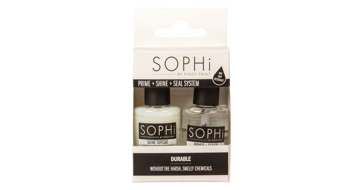 SOPHi Nail Polish, Prime, Shine, Seal System - Azure Standard