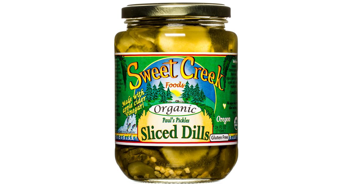 Sweet Creek Foods Paul's Pickles, Sliced Dills, Organic - Azure Standard