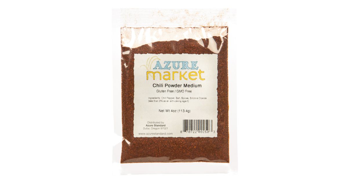 Azure Market Chili Powder, Medium - Azure Standard