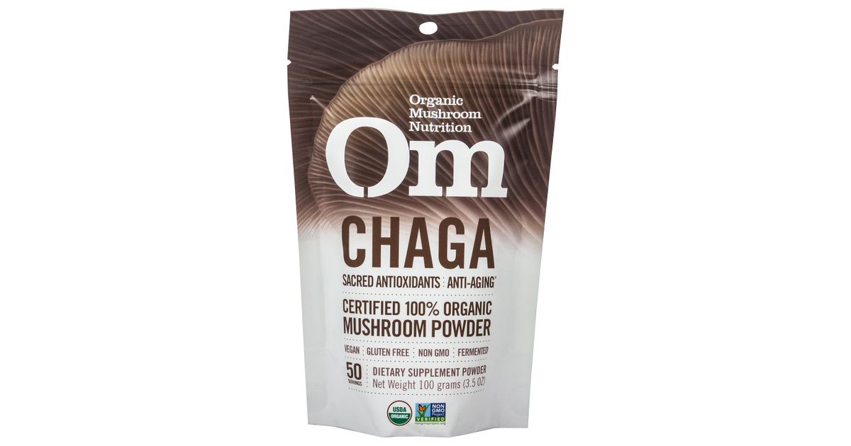 OM Mushroom Superfood Chaga, Mushroom Powder, Organic - Azure Standard