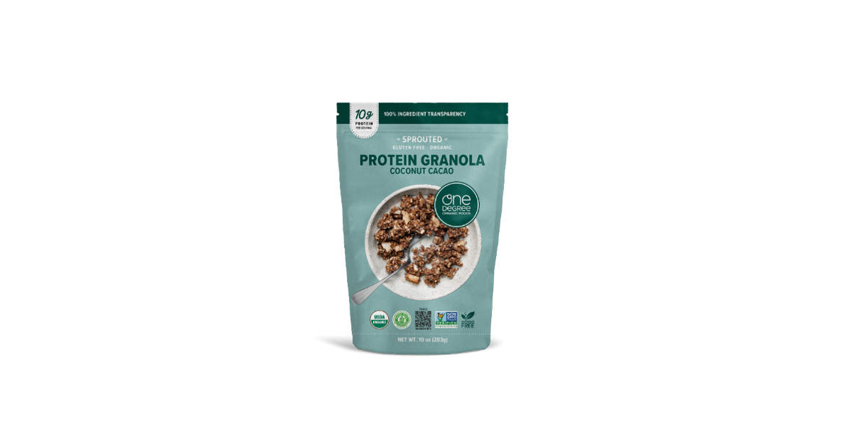 One Degree Granola, Sprouted Coconut Cacao, Organic - Azure Standard