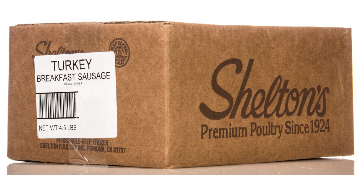 @@Shelton Turkey Breakfast Links, Frozen - Azure Standard