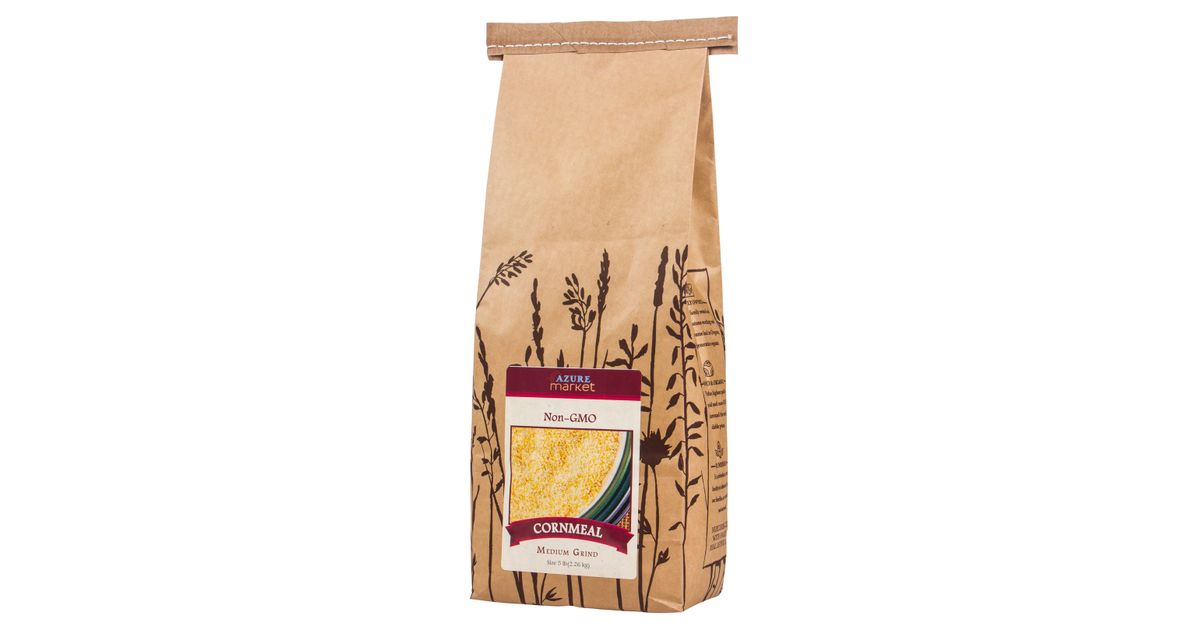 Azure Market Cornmeal, Medium Grind - Azure Standard