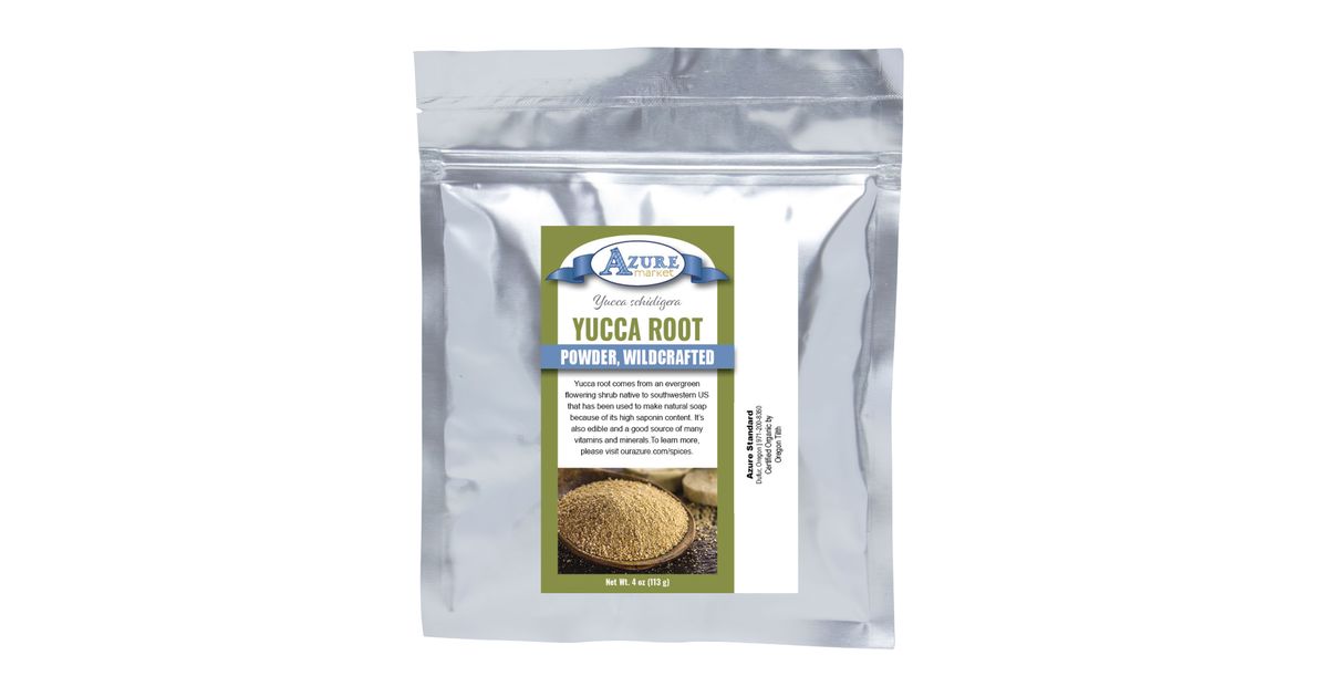 Azure Market Yucca Root Powder, Wildcrafted - Azure Standard