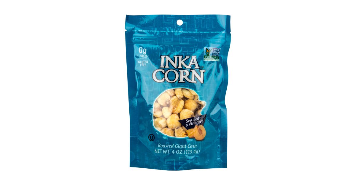 Inka Roasted Giant Corn, Salt & Vinegar - Azure Standard