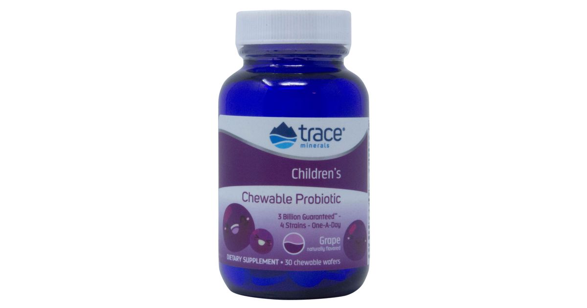 Trace Minerals Children's Chewable Probiotic - Azure Standard