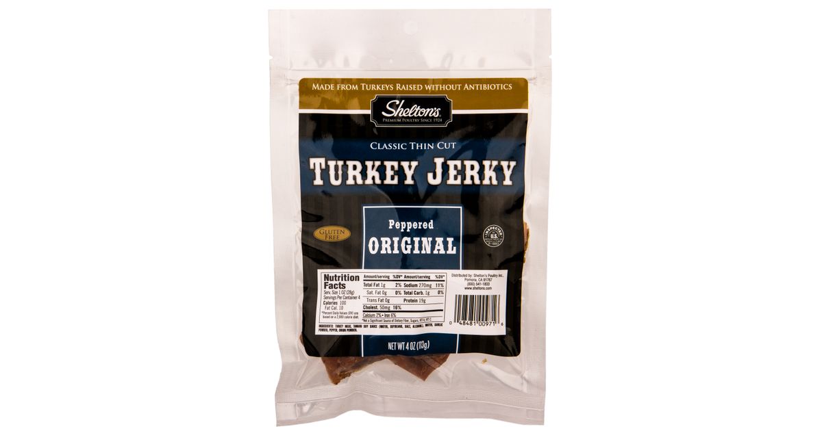 @@Shelton Turkey Jerky, Regular - Azure Standard