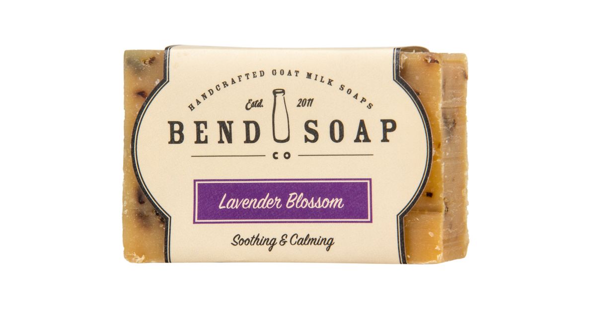 Bend Soap Company Goat Milk Soap, Lavender Blossom, All Natural - Azure ...