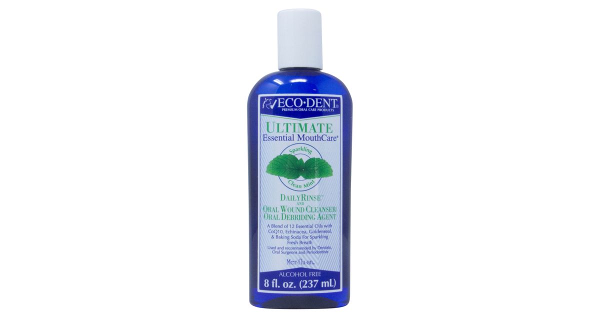 Eco-Dent Ultimate Daily Rinse, Sparkling Clean Mint - Azure Standard