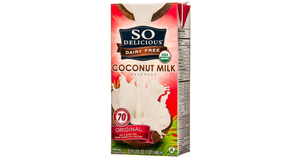@@So Delicious Coconut Milk, Original, Shelf Stable, Organic - Azure ...