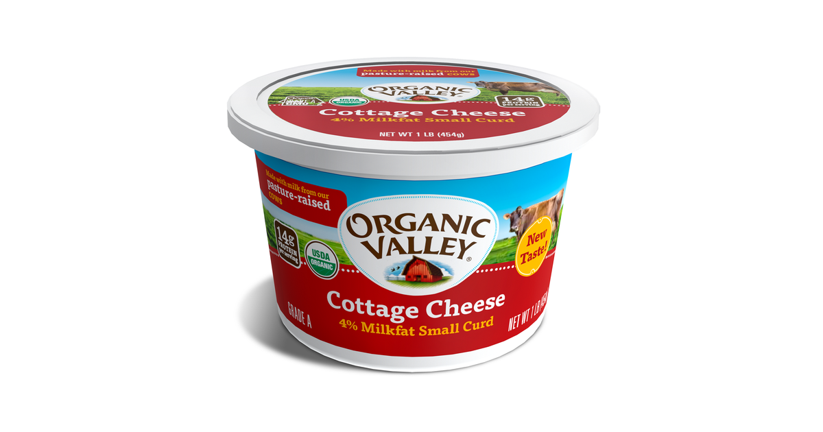 Organic Valley Cottage Cheese, Organic - Azure Standard