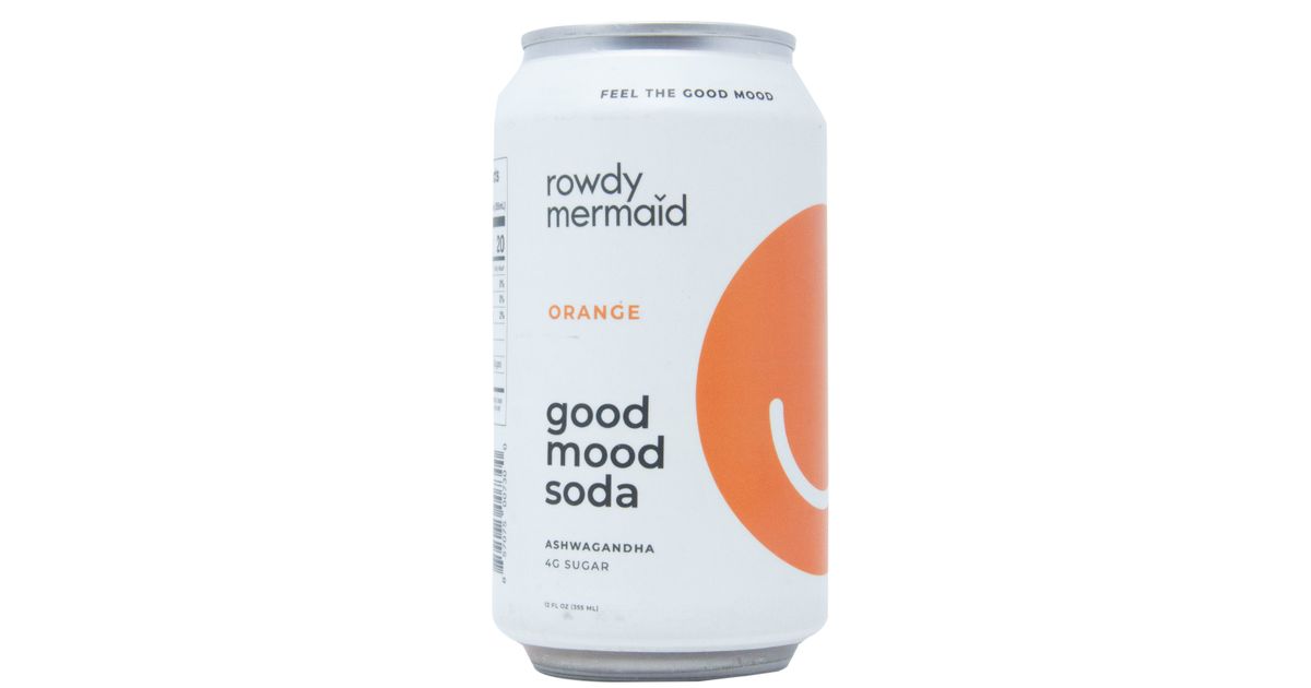 @@Rowdy Mermaid Good Mood Soda, Orange - Azure Standard