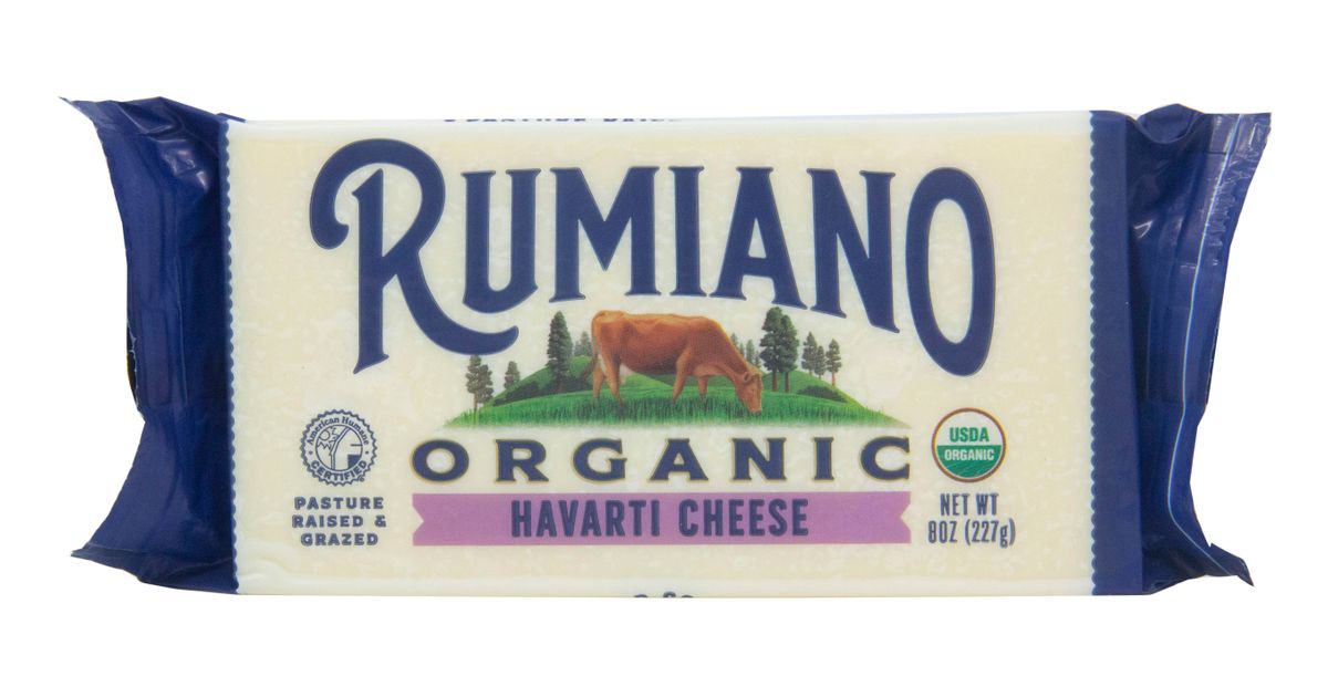 Rumiano Organic Havarti Bar, Organic - Azure Standard