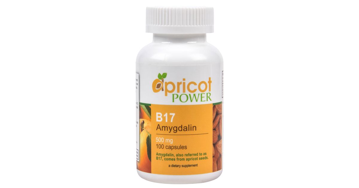 Apricot Power B17 Amygdalin, 500mg - Azure Standard