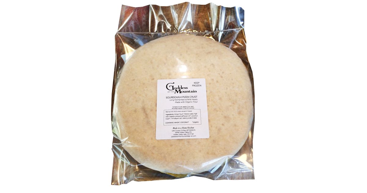 Goddess of the Mountain Sourdough Pizza Crust, Original, Frozen - Azure ...
